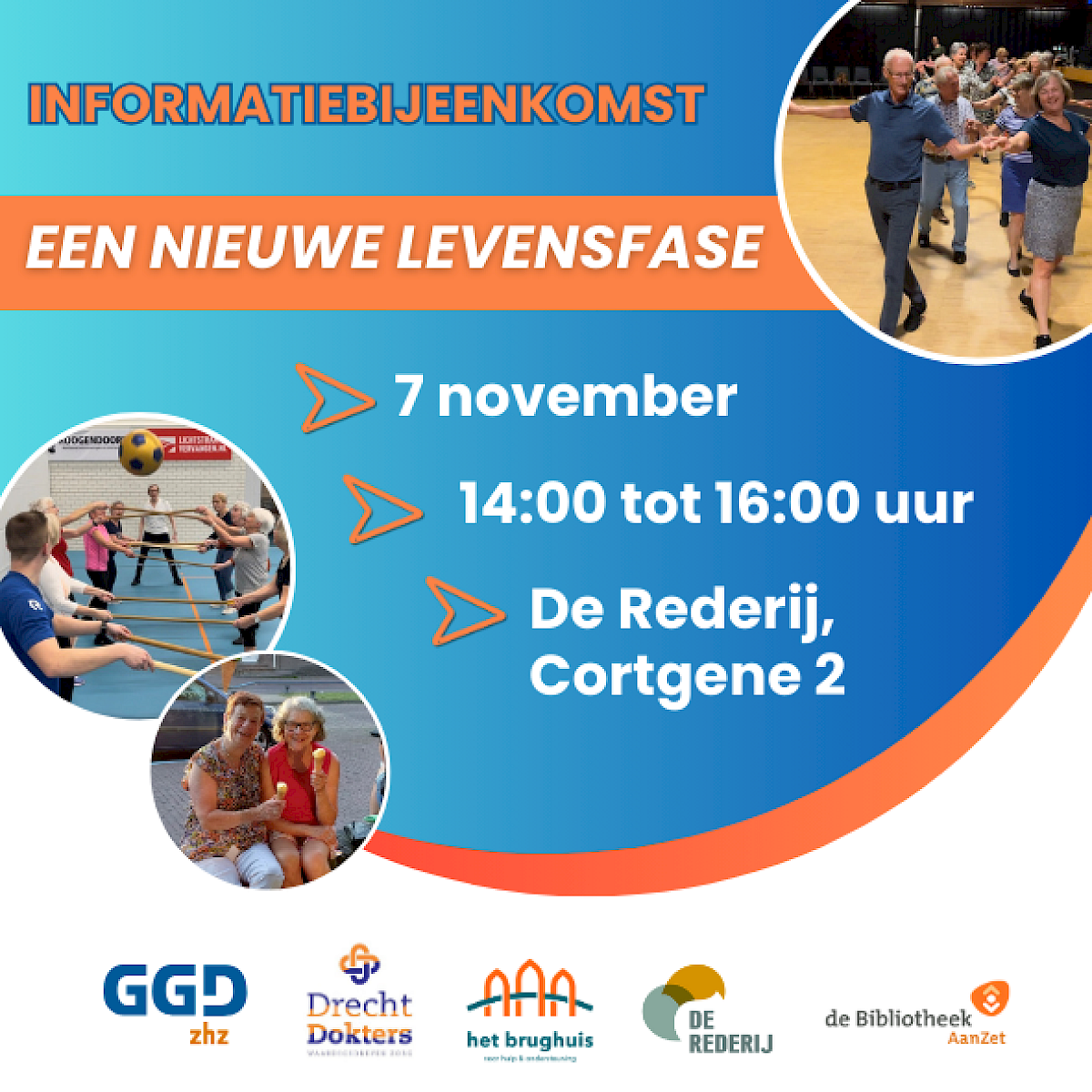 Infobijeenkomst 'Een nieuwe levensfase' | Nieuws | Het Brughuis